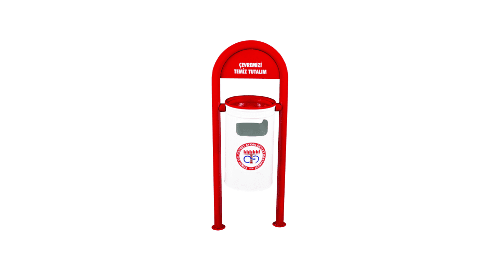 EF-112 İki Ayaklı Dış Mekan Çöp Kovası – Eforplast